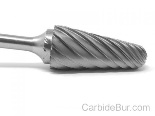 SL-7NF Aluminum Cut Carbide Bur Die Grinder Bit - Tools Made in USA